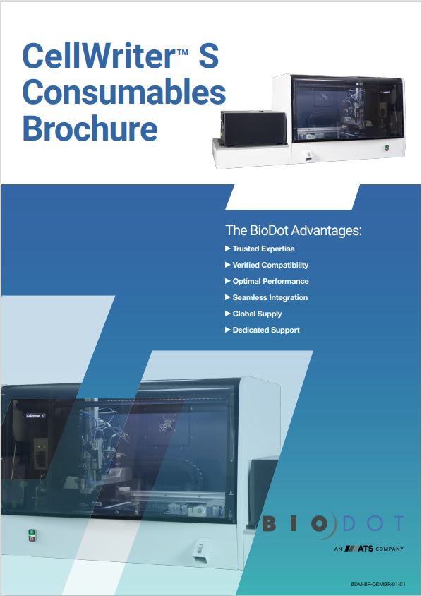 CellWriter™S Consumables Brochure - BioDot